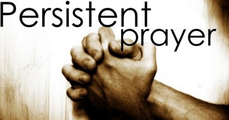 Pray always and don't lose heart!