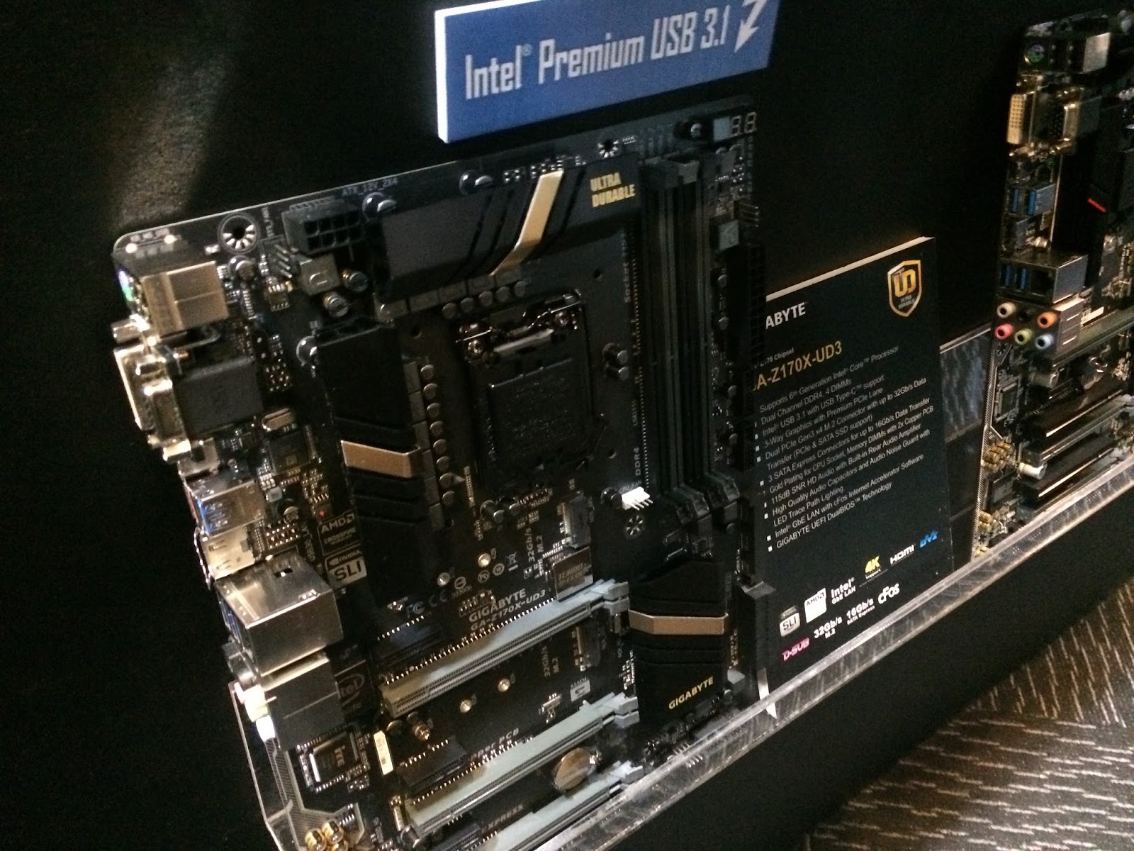 Gigabyte unveils its new Intel Z170 chipset motherboard, G-SYNC gaming ...