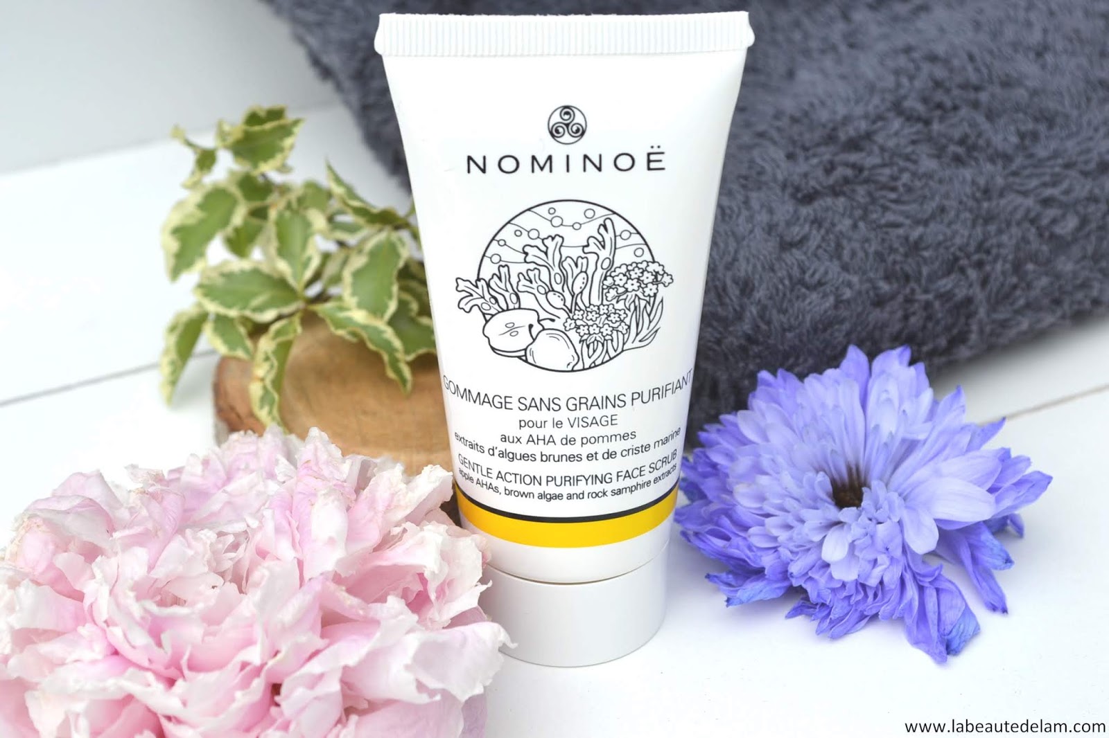 Que vaut le gommage sans grains purifiant pour le visage Nominoë