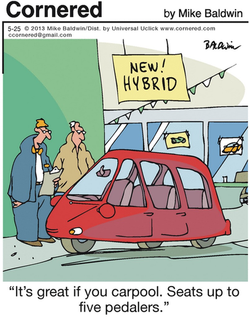 Chuck's Fun Page 2: Six "Cornered" cartoons