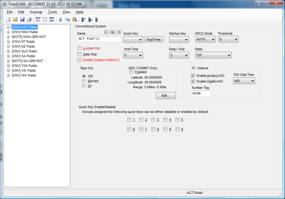 Ozscan - Uniden Scanner Instructions: UBCD396XT - FreeScan Basic ...