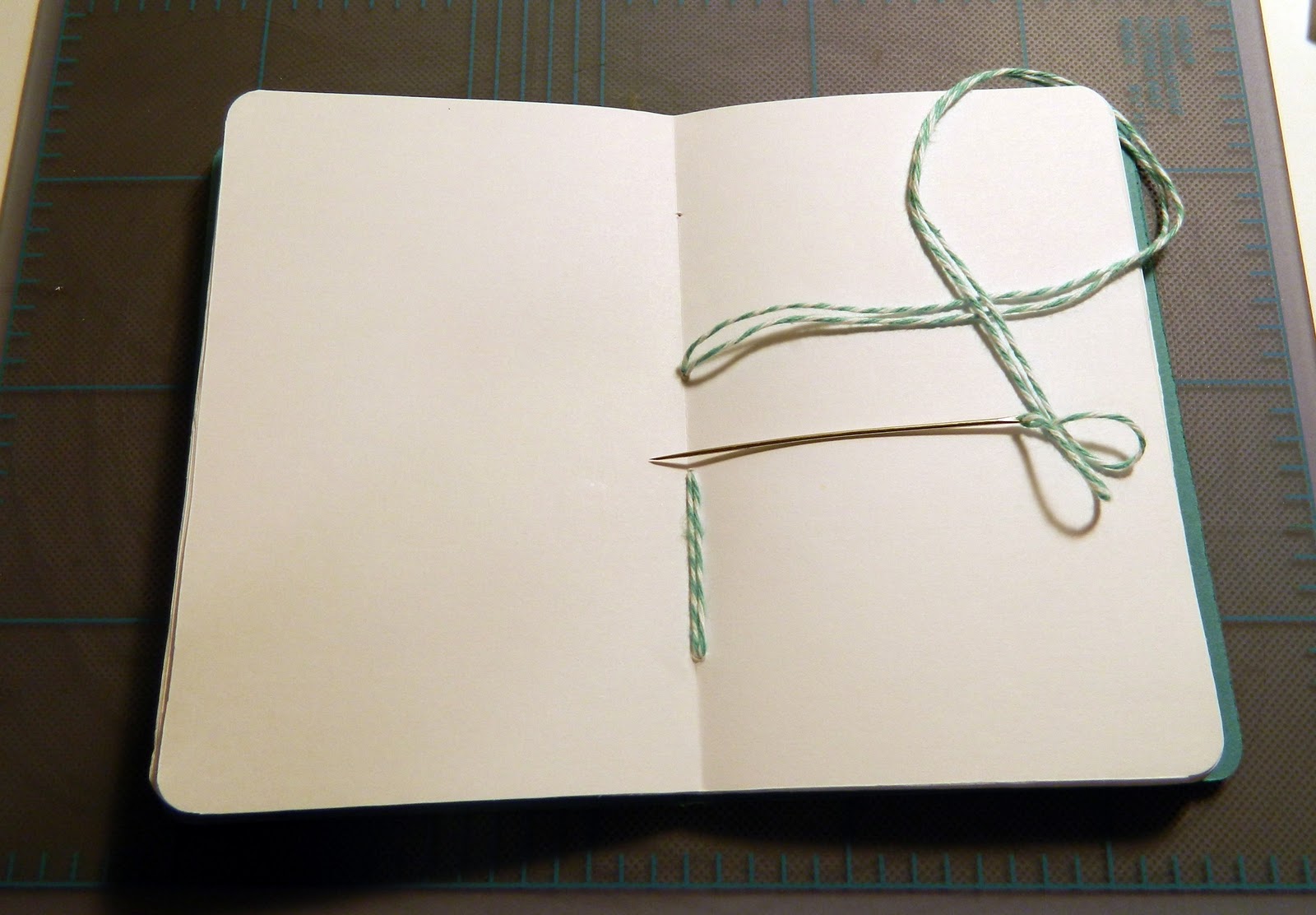 The Scrappy Tree: Stitched Notebooks Tutorial