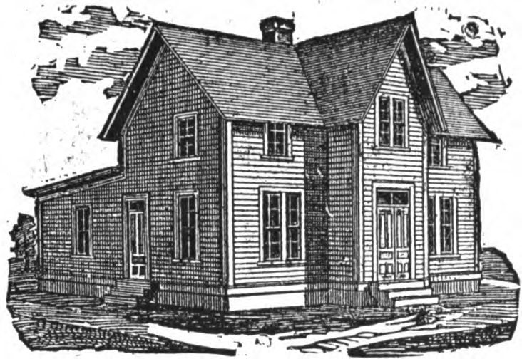 19th Century Historical Tidbits: 1895 Rural House Plans 4