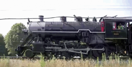 Animasi Bergerak Kereta Api | Puzzle