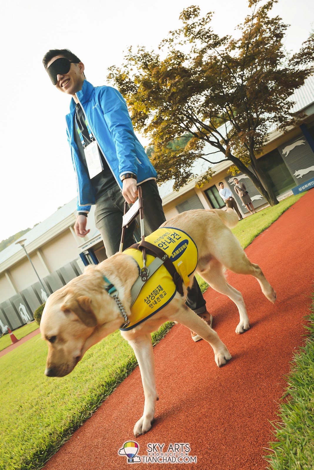 My Samsung Guide Dog School Experience in Korea - Love you River!