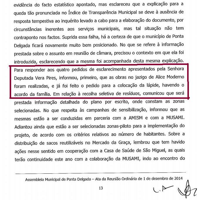 Alice Moderno: Jazigo de Alice Moderno e de Maria Evelina de Sousa