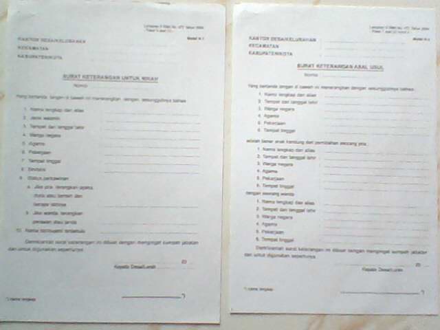 KANTOR URUSAN AGAMA: PROSES NIKAH & RUJUK