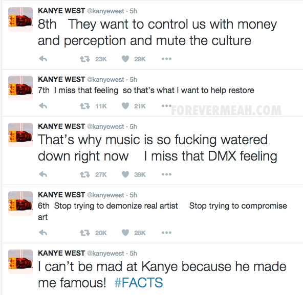 Kanye West Goes On Another Twitter Rant Over Taylor Swift Diss - THE ...
