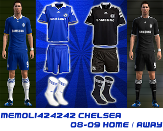 MEMOLİ424242 KİTS: CHELSEA 08-09 HOME / AWAY KİT