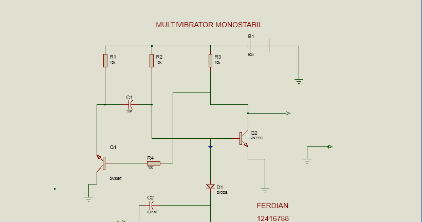 SUCCESSFUL PEOPLE: CARA MEMBUAT RANGKAIAN MULTIVIBRATOR MONOSTABIL PADA PROGRAM PROTEUS