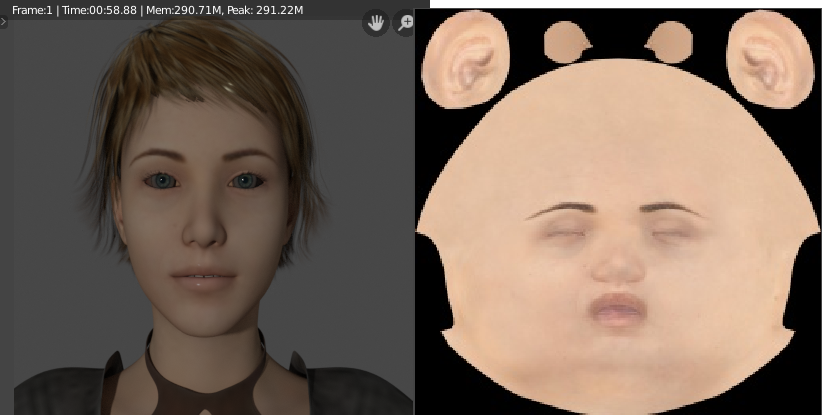 Diffeomorphic: Resizing textures