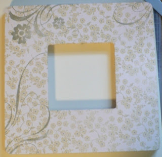 Let's create: Covering Wooden Photo Frames