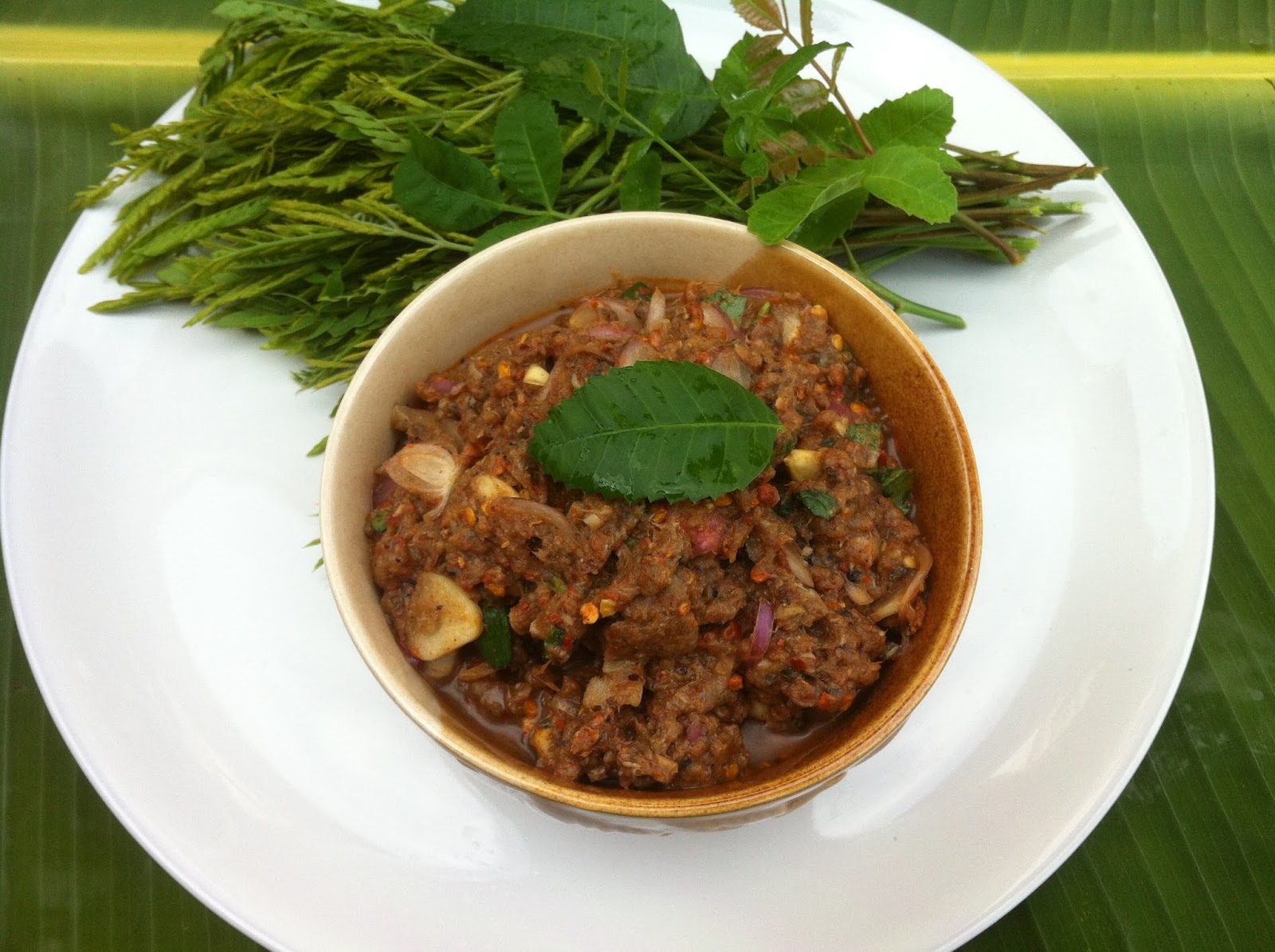 Easy Pad Thai Recipe: THAI COOKING SPICY MINCED CATFISH SALAD (LARB PLA ...