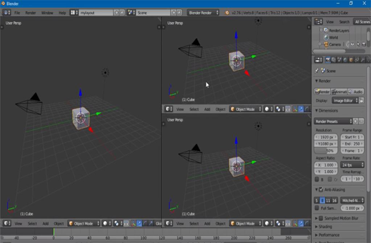 Stereopixol: Customize User Interface in Blender 3D