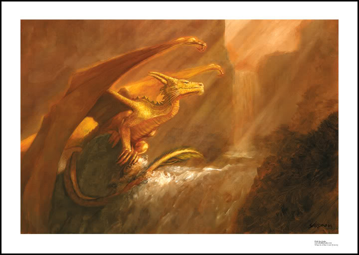 Dragonclips.com: Yellow dragons