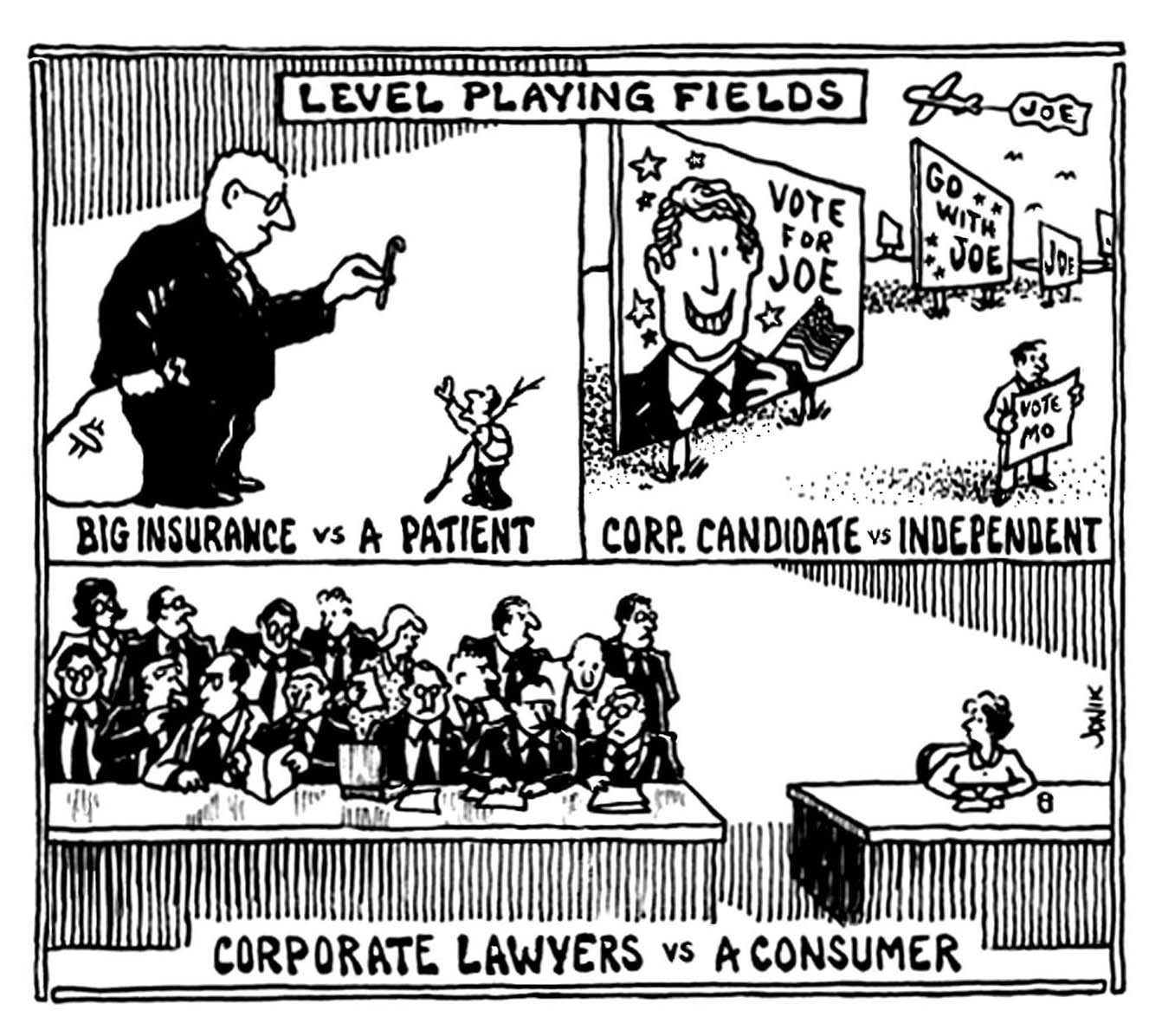 Jonik Editorial Cartoons