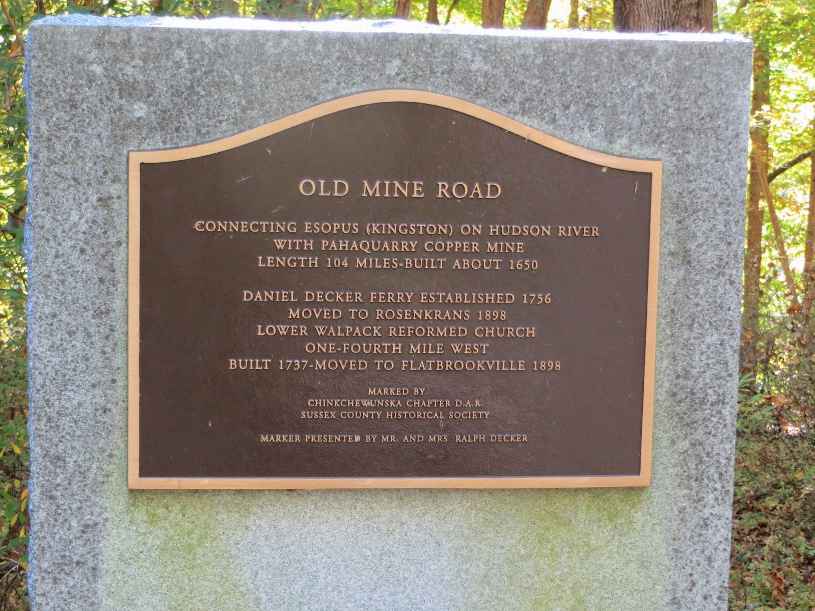 Hill Slug Chronicles: Kittatinny Weekend Part One: Old Mine Road