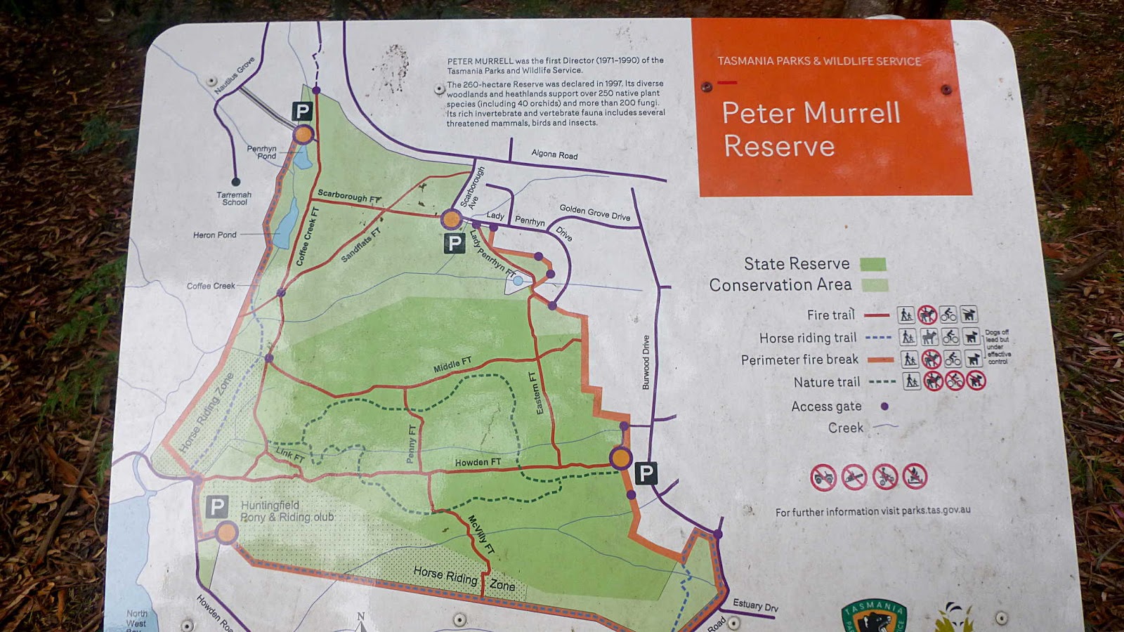 Ramblings: Peter Murrell Reserve 2018