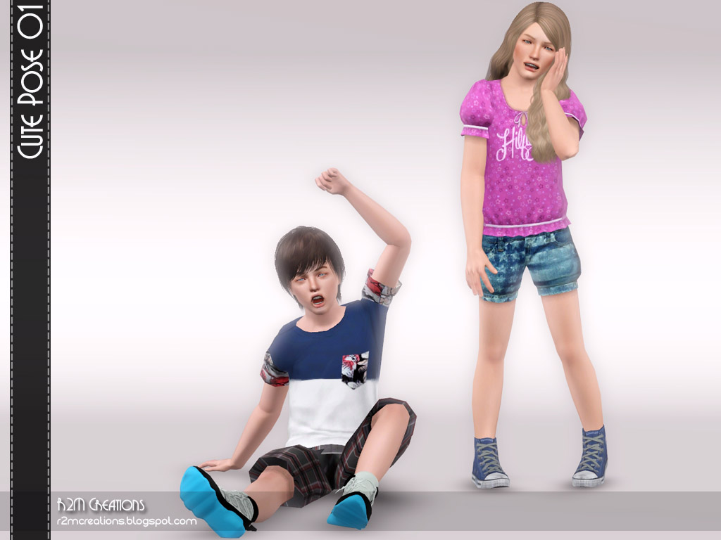 Sims 3 Child Poses