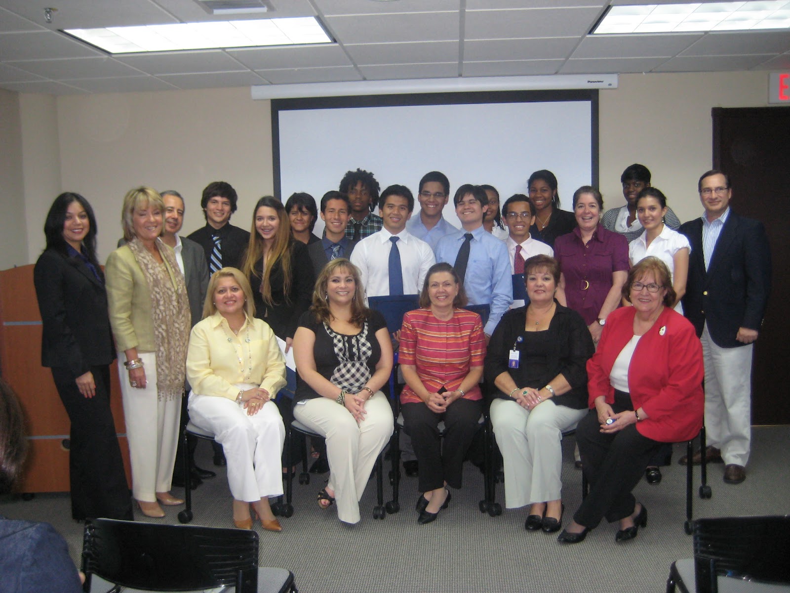 Future Banker's Camp: Future Banker's Camp Graduation at Ocean Bank 6 ...