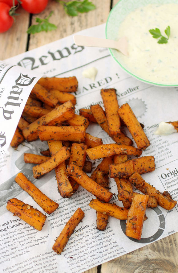 Les Frites de Courge Butternut