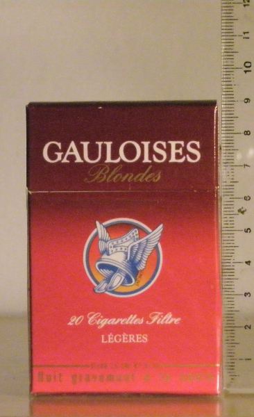 Συλλογή από πακέτα τσιγάρων: Gauloises