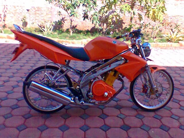 Modifikasi Motor Vixion Dengan Konsep Drag Racing | Ulasan Otomotif