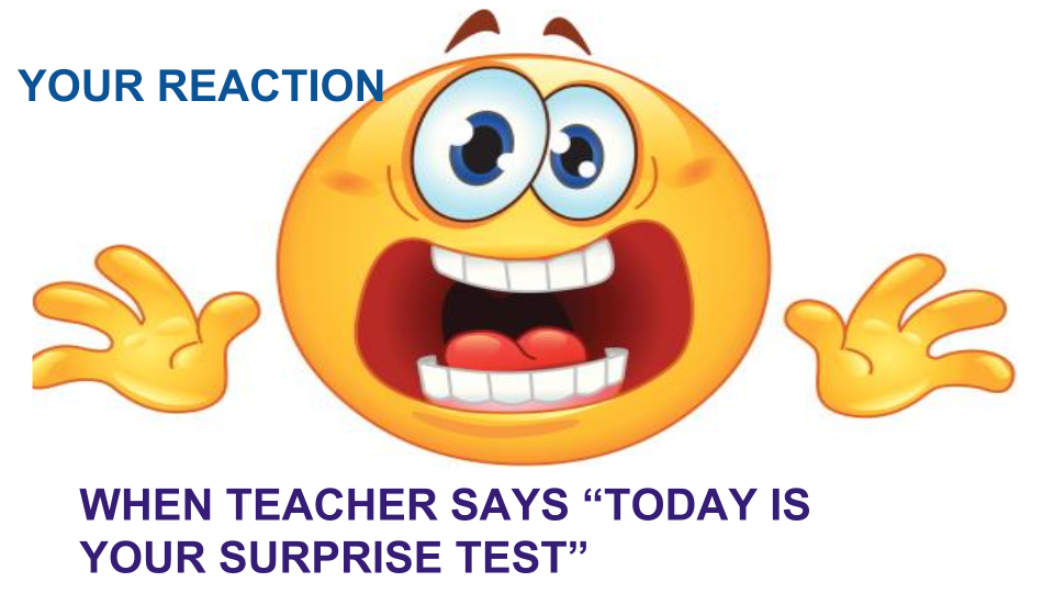 Surprise Test - Students' Reaction | FeelComedy