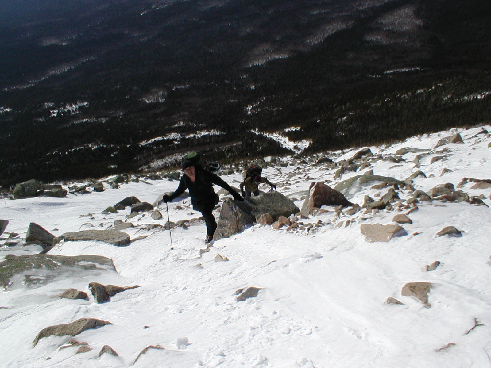 Onestep Outdoors!: Katahdin in Winter - Baxter and Hamlin Peaks