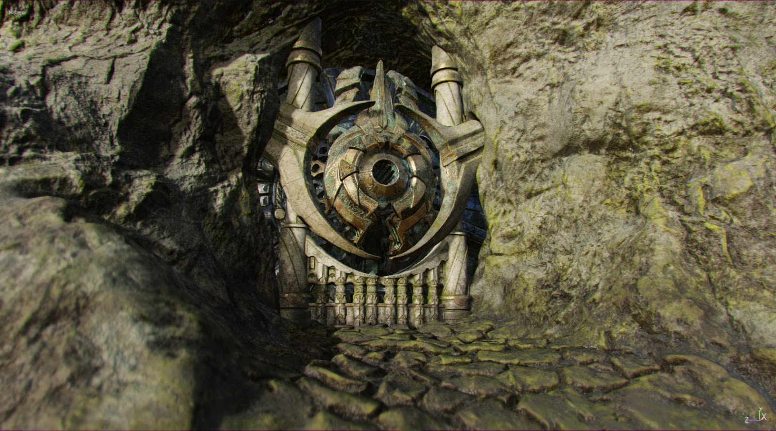 Art of Eli Hanselman: Teleportation Gate Model