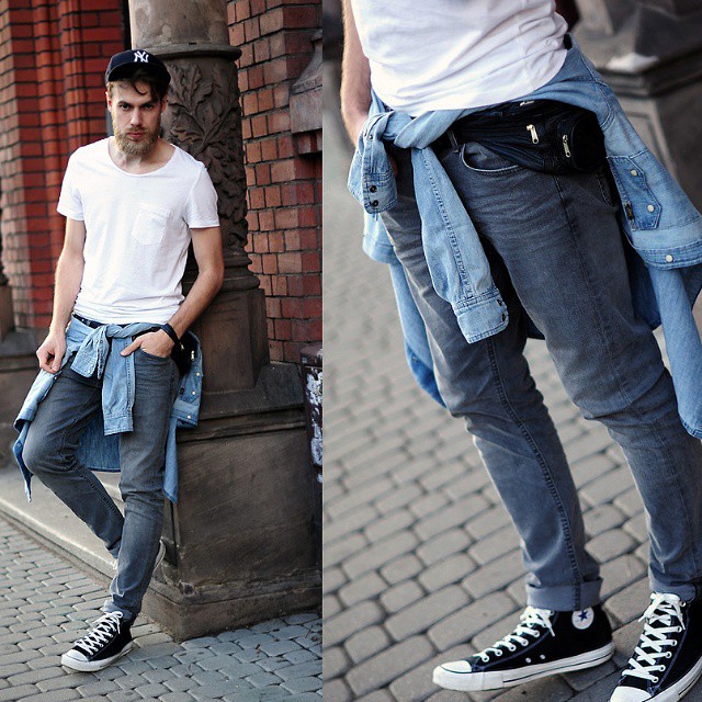 Looks Masculinos com tênis All Star masculino, inspire-se! - Baú da ...