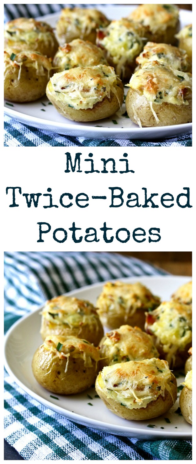 Mini Twice-Baked Potato Appetizers | Karen's Kitchen Stories