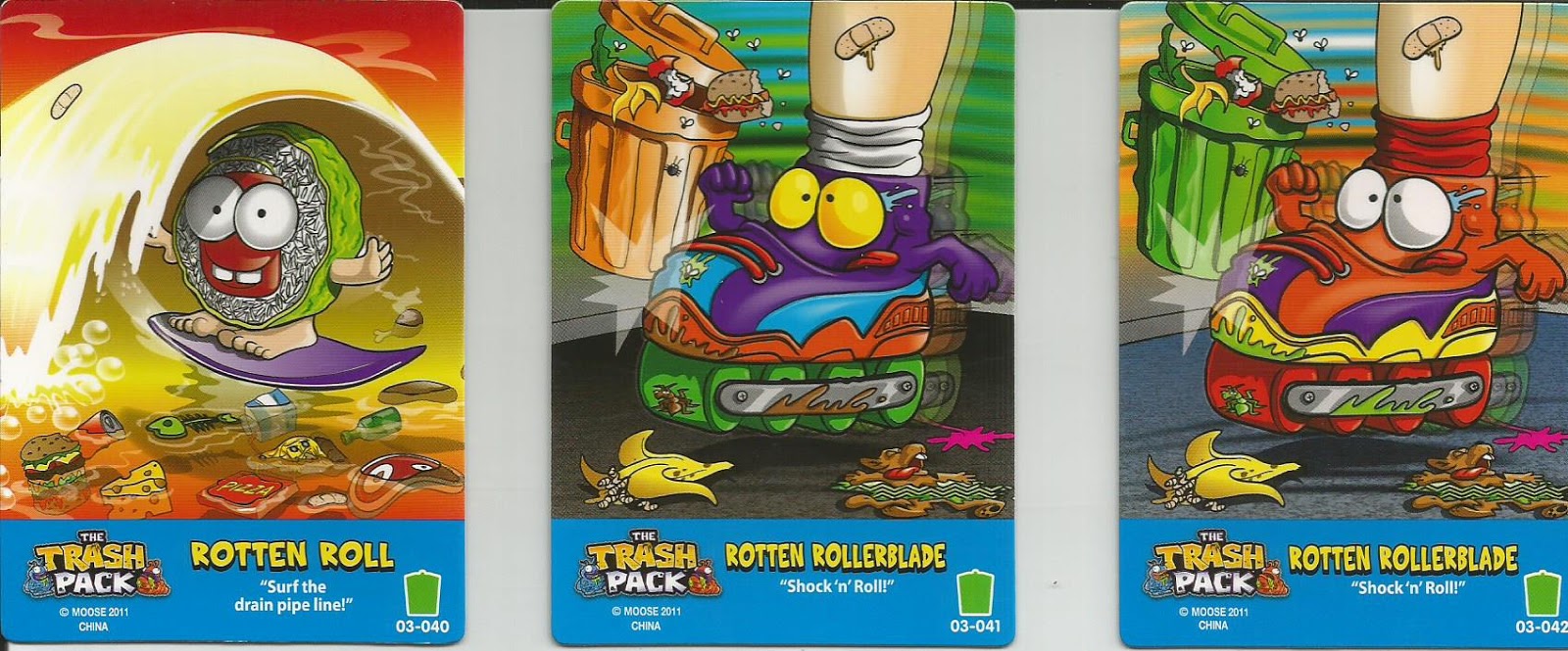 GeoBloxJF: The Trash Pack Trading Card Collection 1 03-031 - 03-060