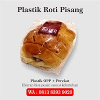 plastik roti, plastik snack, plastik kue: Plastik OPP Lem