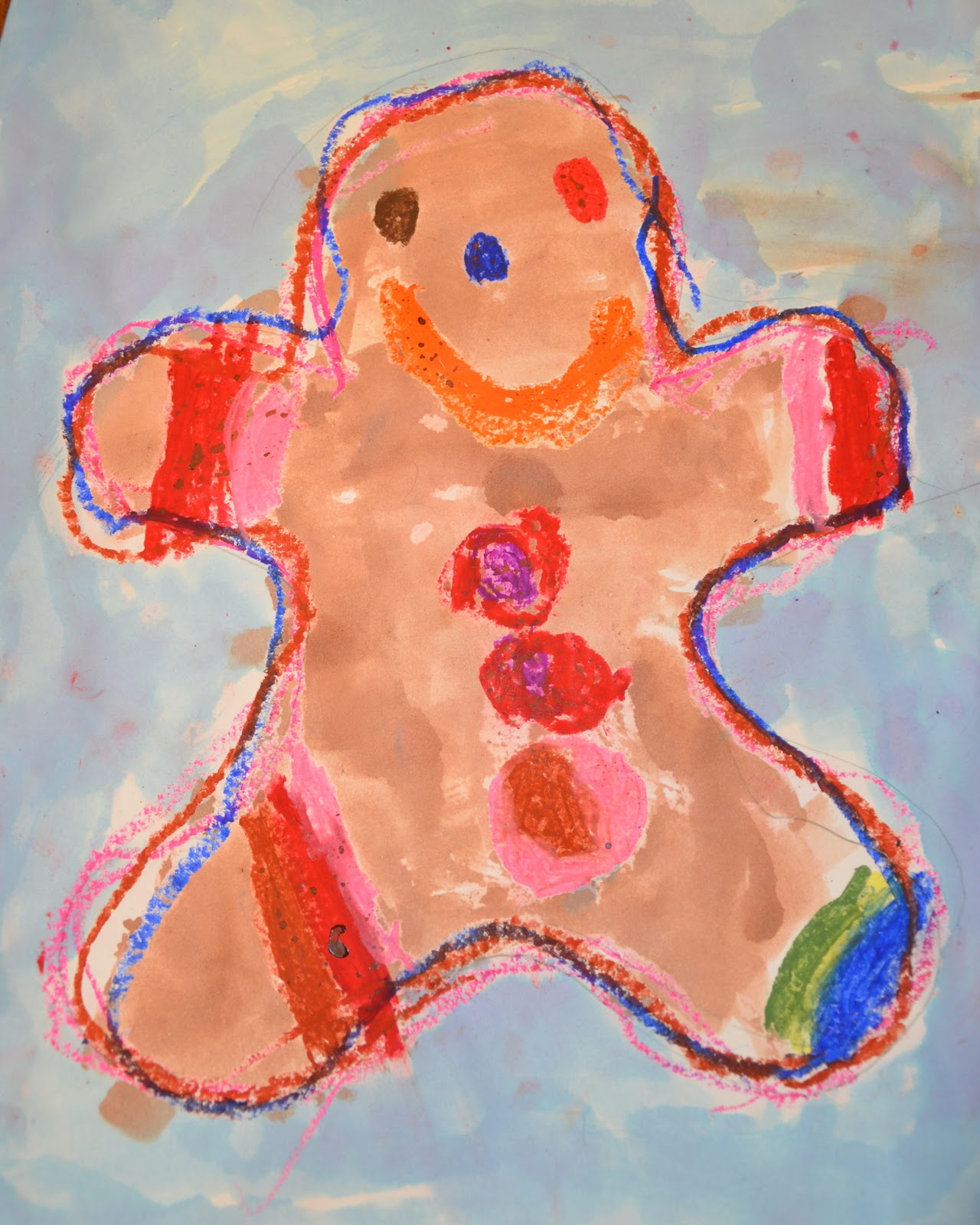 A Place Called Kindergarten: Framable Gingerbread Art
