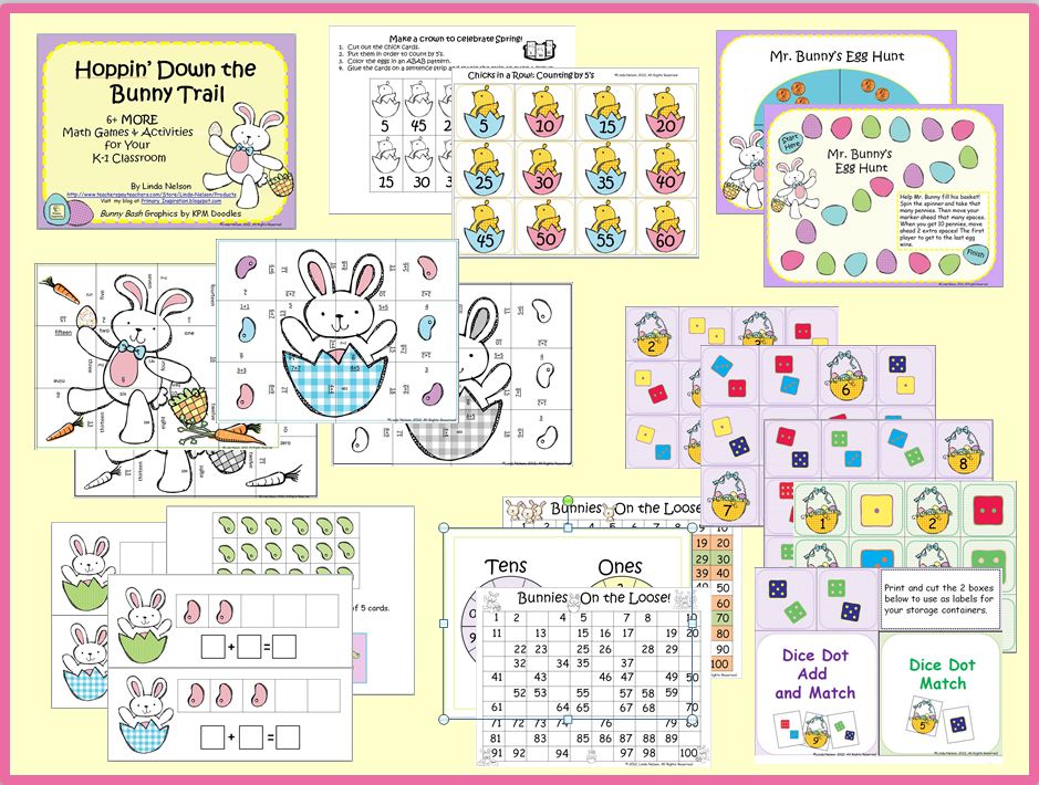 Primary Inspiration: Cottontail on the Bunny Trail!