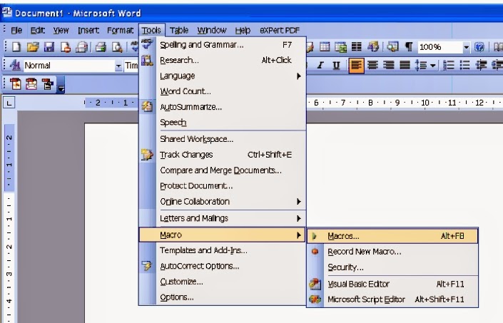 MICROSOFT OFFICE: MICROSOFT WORD