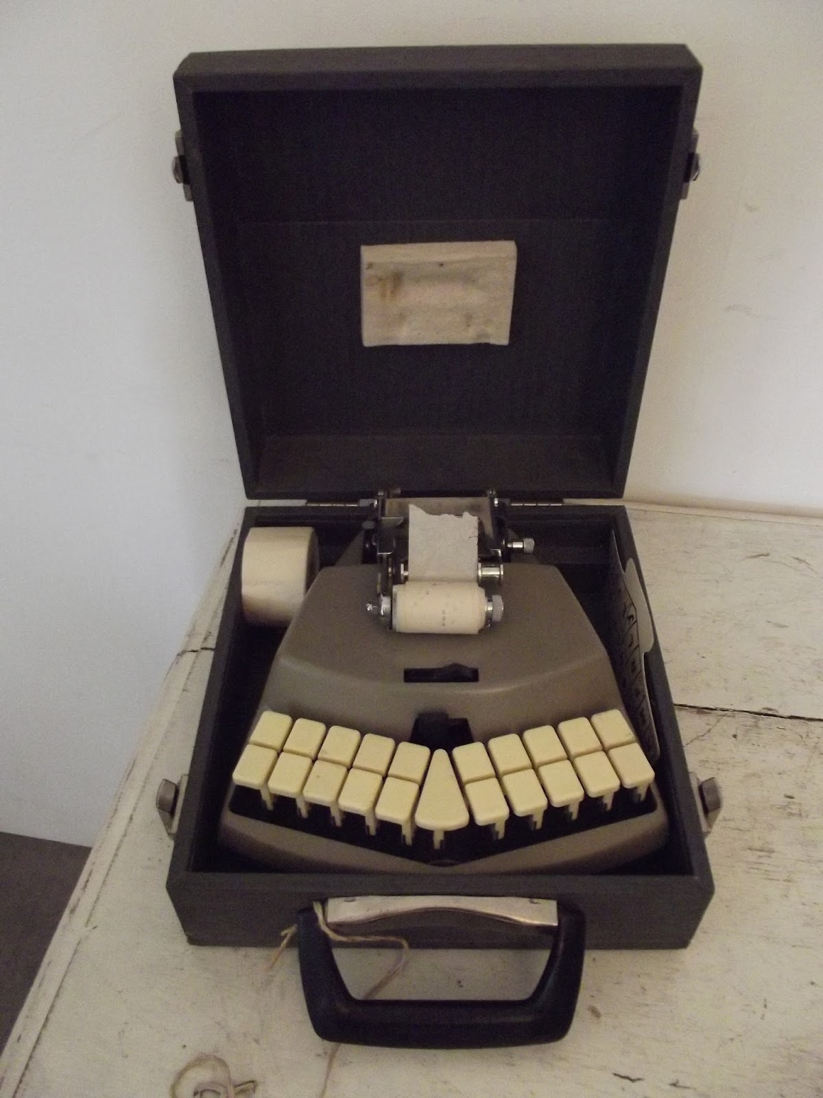 machine mécanographique stenotype écrire sténographie dactylographie ...