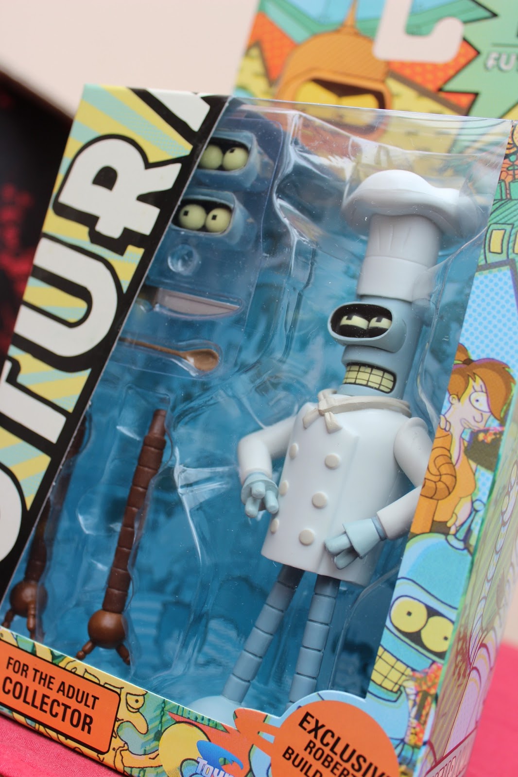 Future Figures: Futurama Chef Bender Toynami Series 8 Figure
