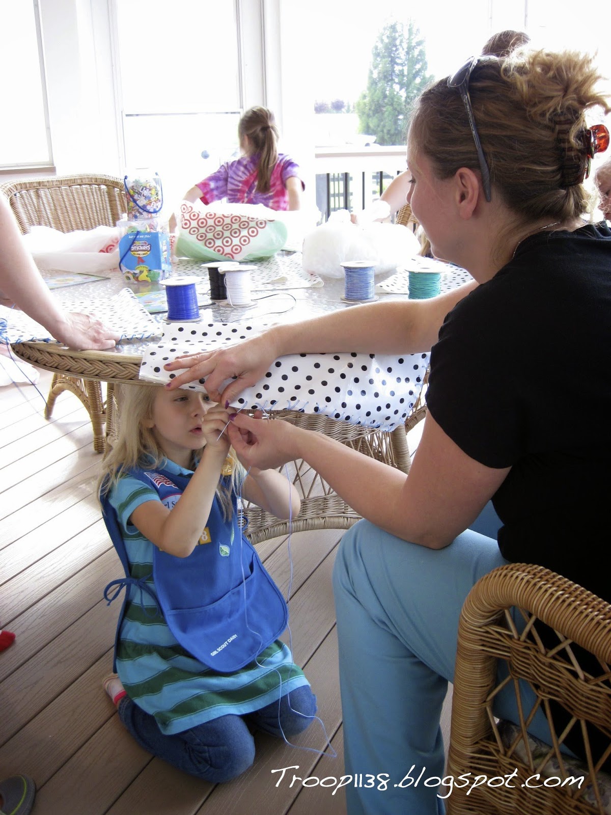 Girl Scout Troop 1138: Sit-Upons