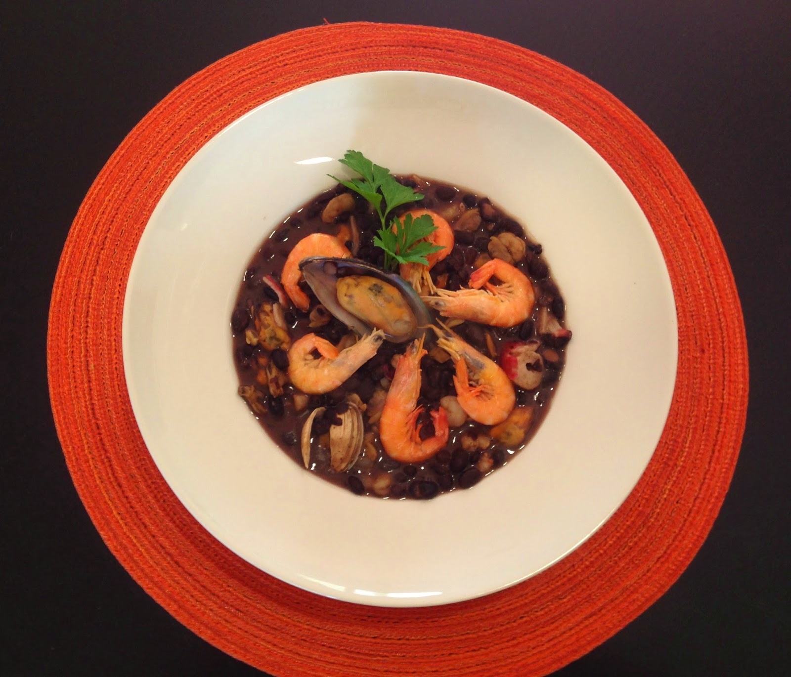 Feijoada Preta de Marisco