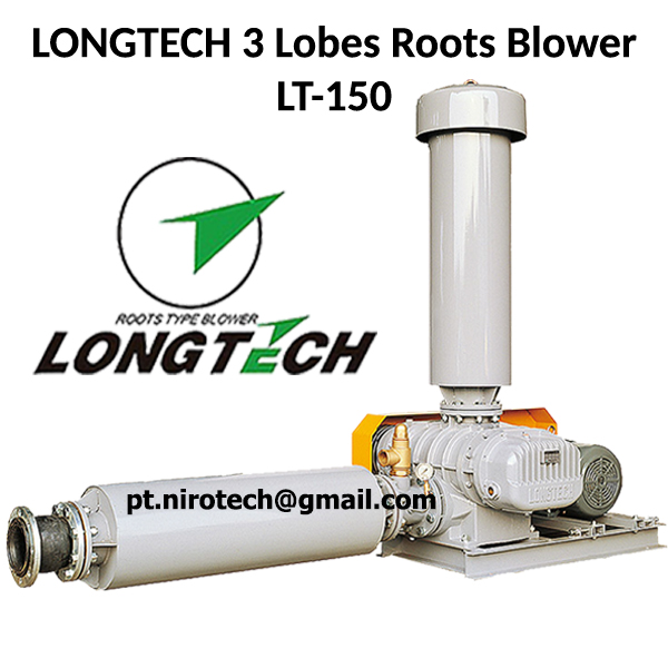 Distributor Roots Blower Indonesia: ROOTS BLOWER LONGTECH TYPE - LT150
