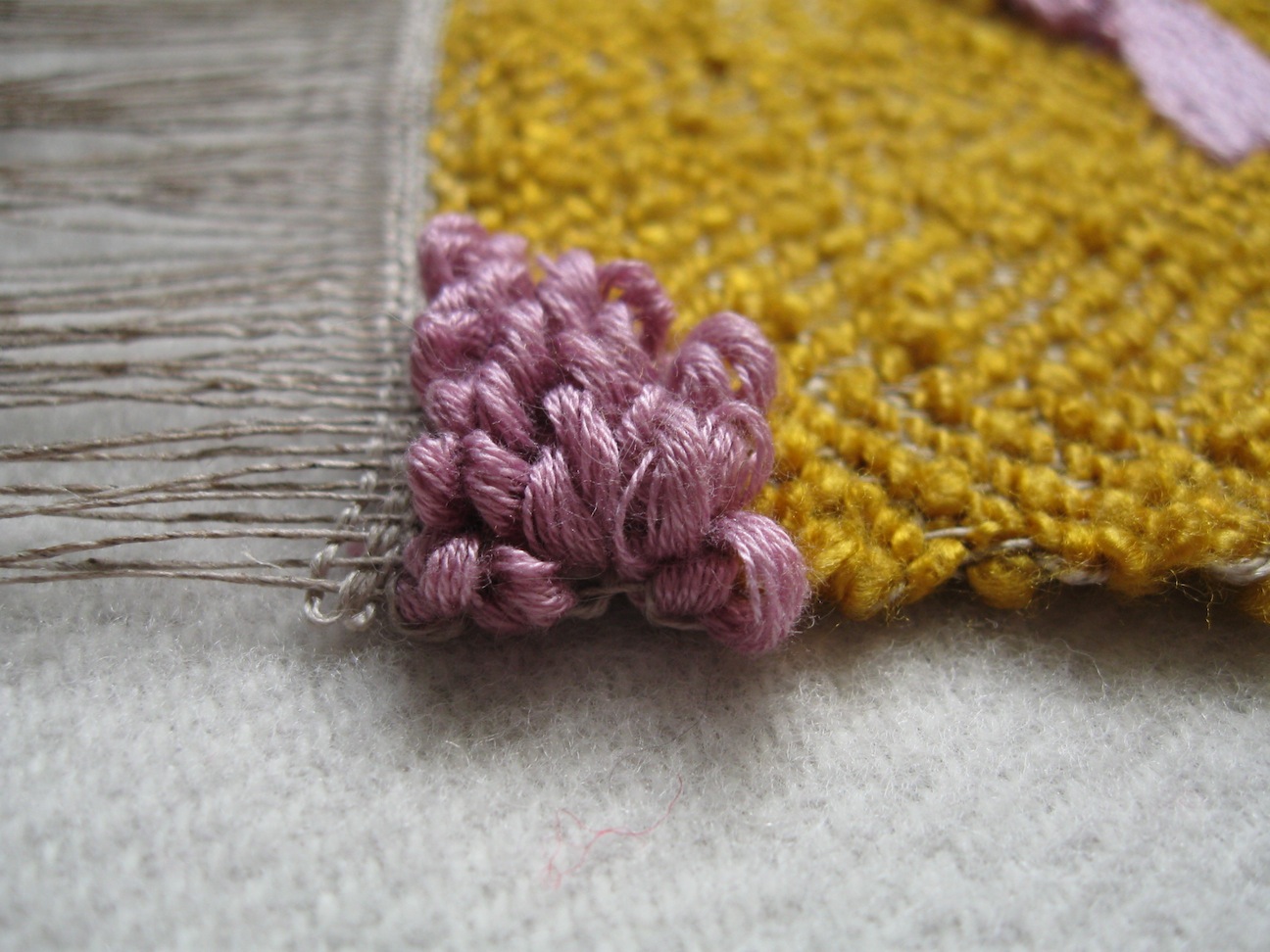 birds in chandeliers: little weavings