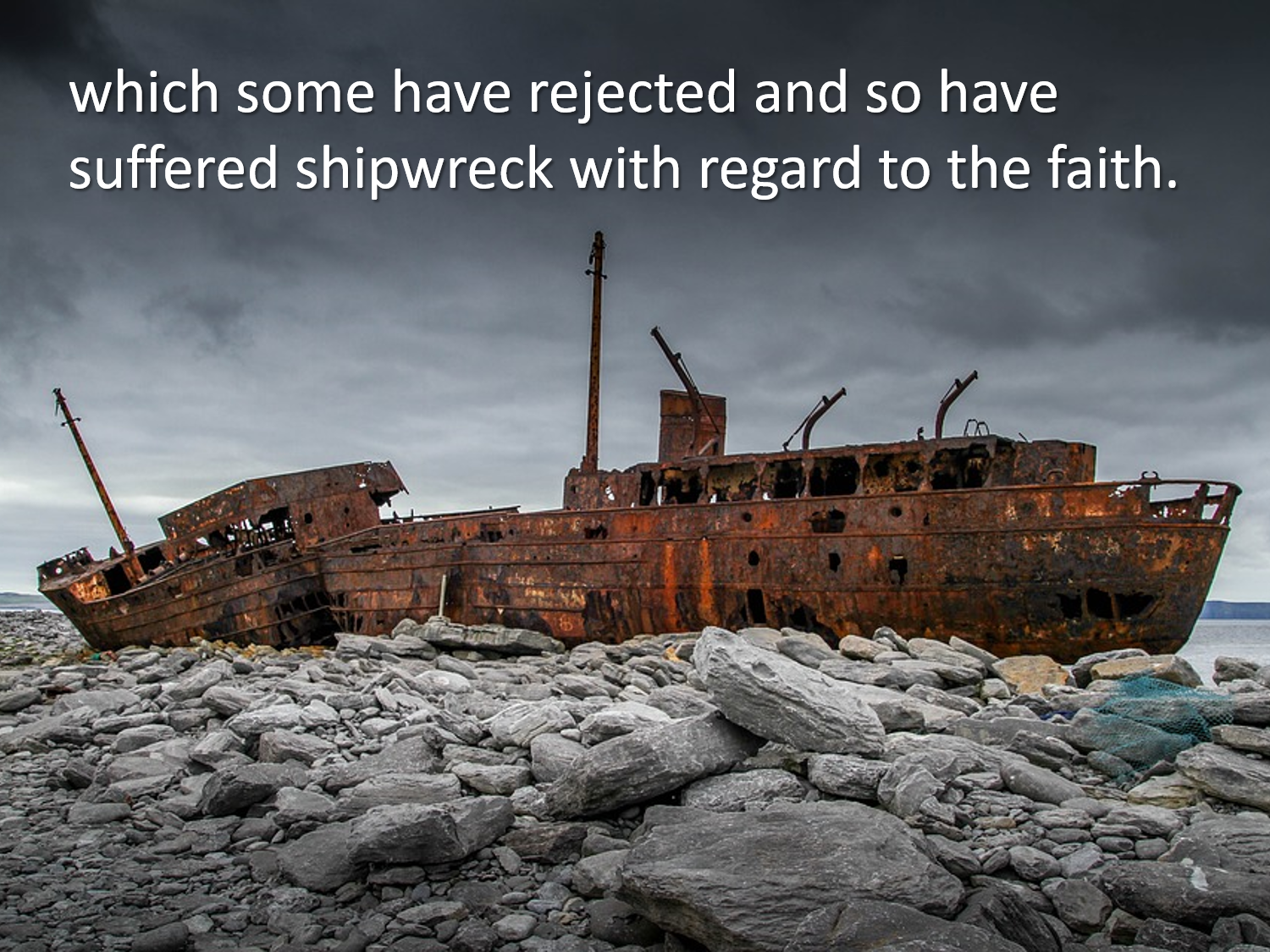 HOW IN THE WORLD!!: Avoiding a shipwrecked faith remembering God’s ...