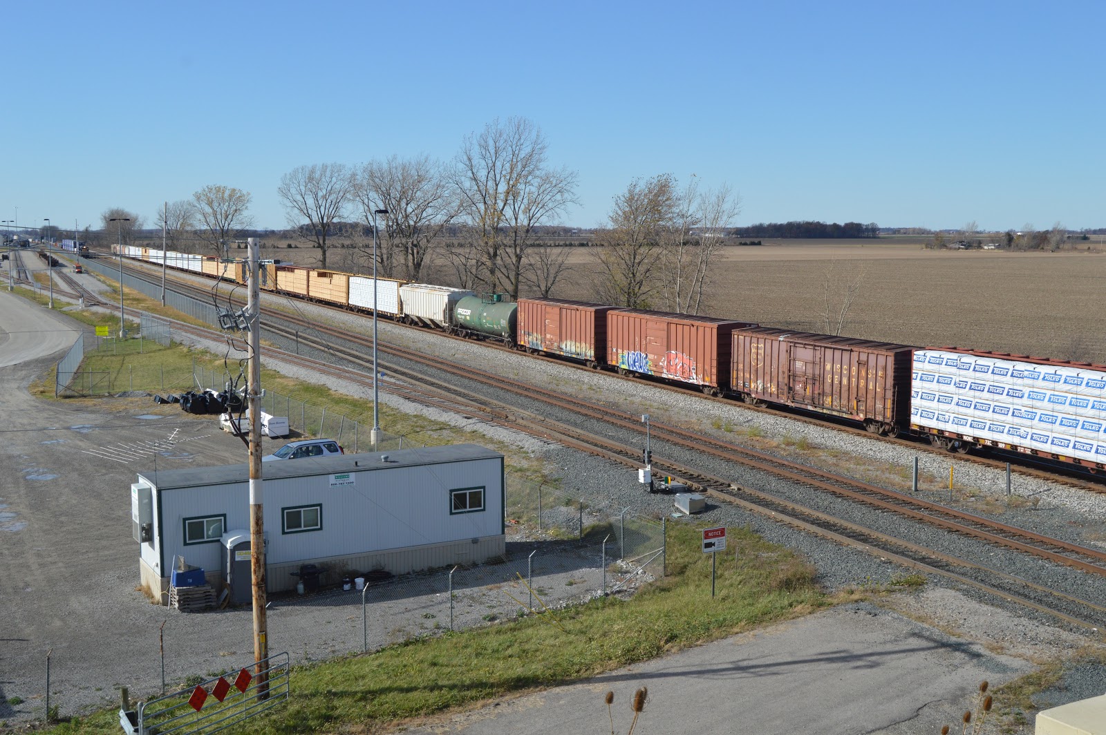 Towns and Nature: North Baltimore, OH: Largest CSX Intermodal Yard