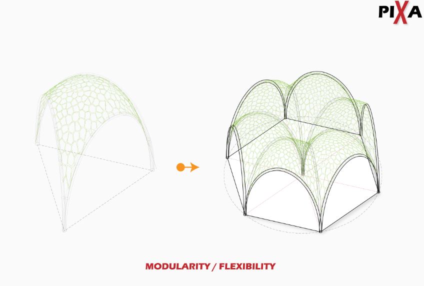 APUNTES - REVISTA DIGITAL DE ARQUITECTURA: PROYECTO PIXA, ESTRUCTURA ...