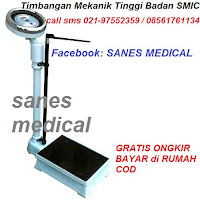Sanes Medical: Timbangan Mekanik Tinggi Badan dan Barang SMIC ZT-120
