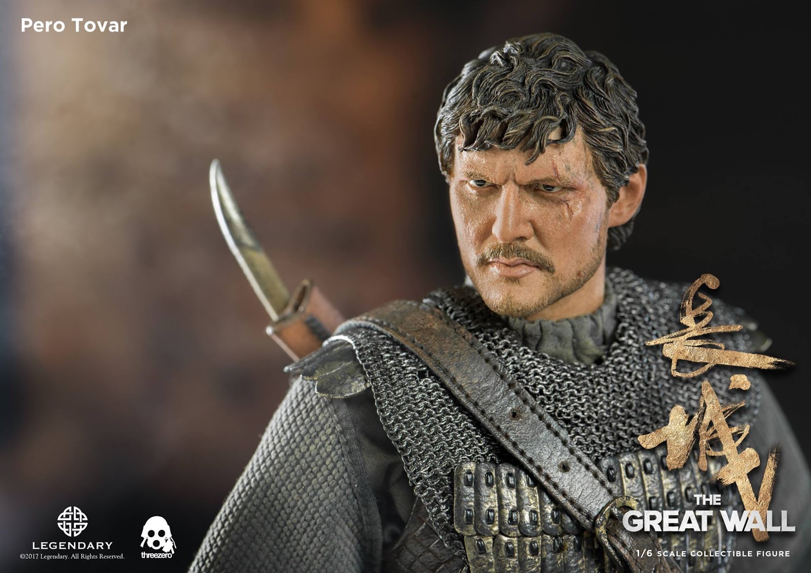 toyhaven: Threezero previews 1/6th scale “The Great Wall” Pedro Pascal ...