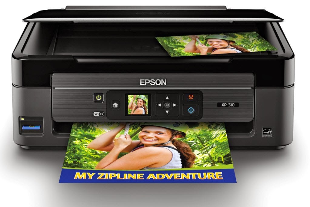 Epson XP-310 Wireless Color Photo Printer with Scanner and Copier | The ...