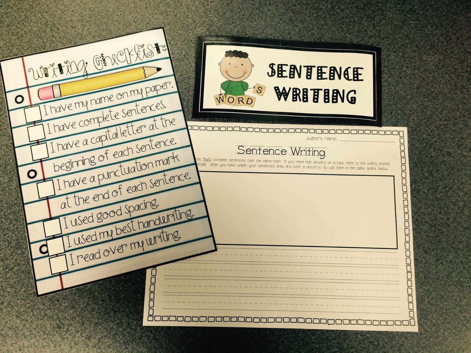 Teaching With Terhune: My New Writing Center!